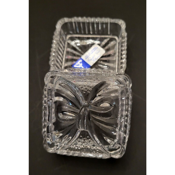 Crystal Clear Industries | Accents | Vintage Lead Crystal Trinket Box ...